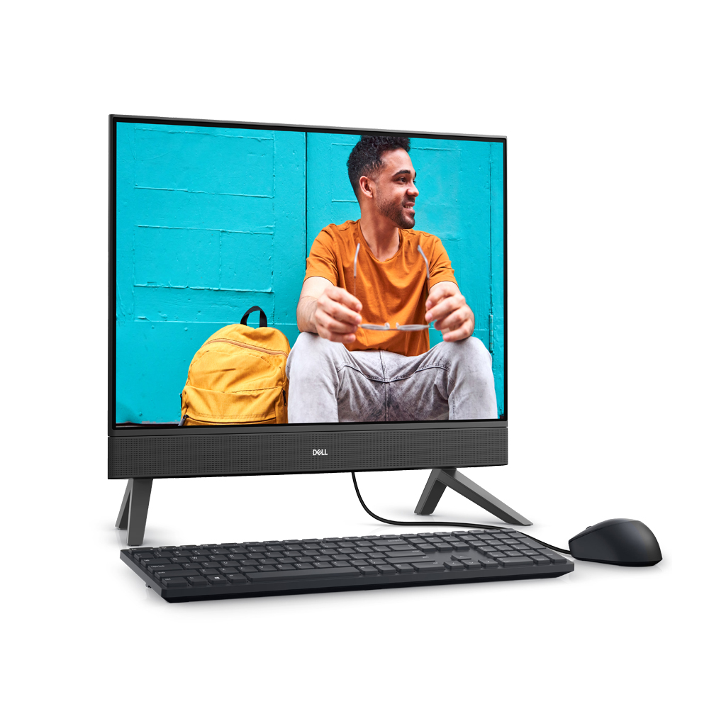 Dell Inspiron 5415-A322BLK AIO Ryzen™ 5 7530U 512GB SSD 16GB 23.8 ...